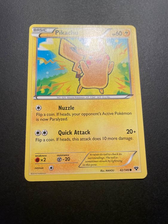 Pikachu 42/146 XY Base Set | Kaufen auf Ricardo