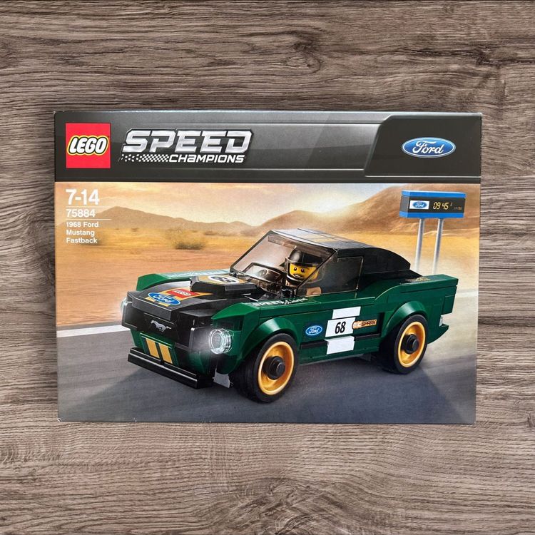 LEGO Speed Champions 75884 Ford Mustang Fastback 1968 - Neu (Neu und ...
