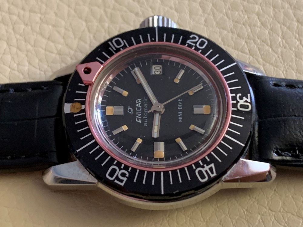 Vintage Enicar Mini-Dive Automatic NOS | Kaufen auf Ricardo