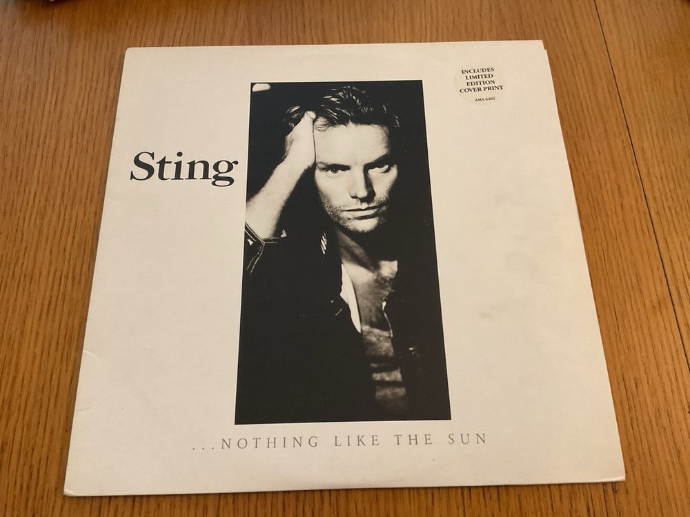 Sting - Nothing Like The Sun LP + Poster 1987 (Gebraucht) in Steinach für CHF 18 – mit Lieferung ...
