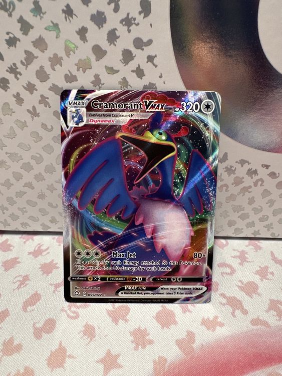 Pokemom Cramorant VMAX Urgl Top Zustand selten mega | Kaufen auf Ricardo