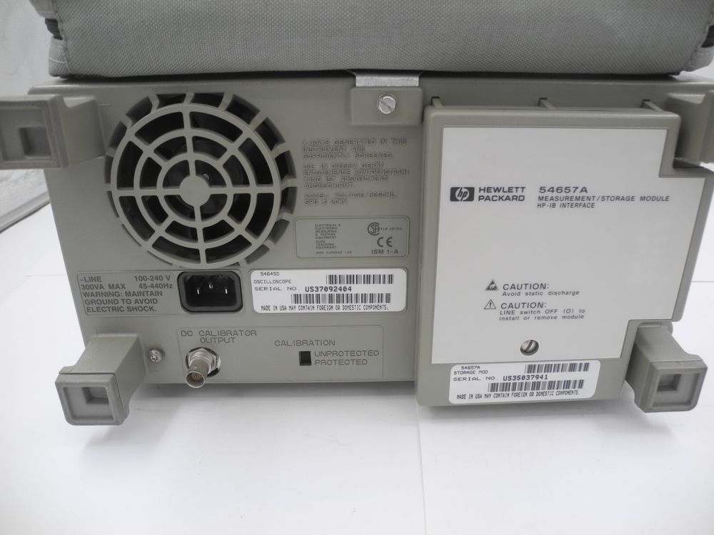 Hewlett Packard 54645d Mixed Signal Oscilloscope, Nr. n18 (Gebraucht ...