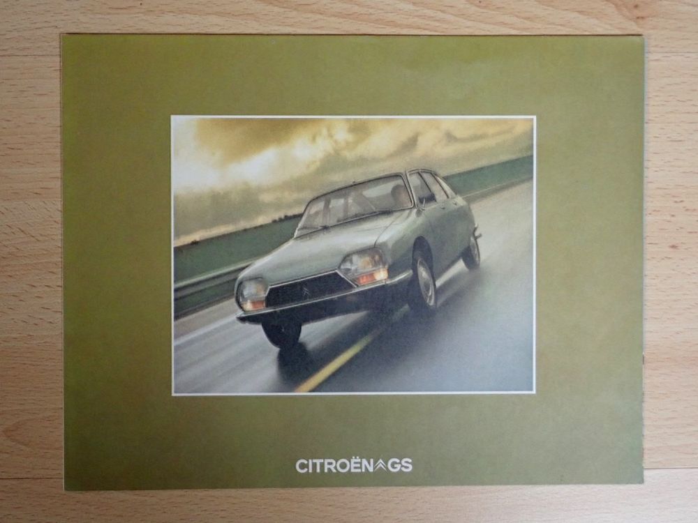 Citroen GS / GS Break - Prospekt Schweiz 8-72 - N011 (Gebraucht) in ...