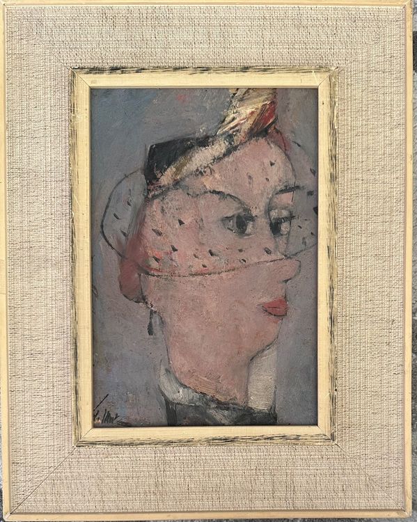 Walter Emil Müller (1896-1983) Dame Portrait Gemälde | Kaufen auf Ricardo