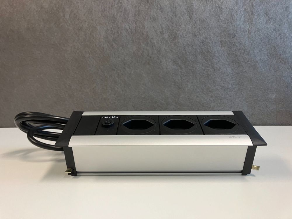 EVOLine Tischeinbauleiste 3xT13/Flacheinbau NEU ab 1.-Fr (Neu (gemäss Beschreibung)) in Krinau ...