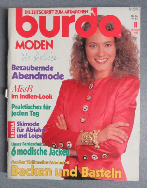 burda Moden - Zeitschrift mit Schnittbogen - Nähheft | Kaufen auf Ricardo