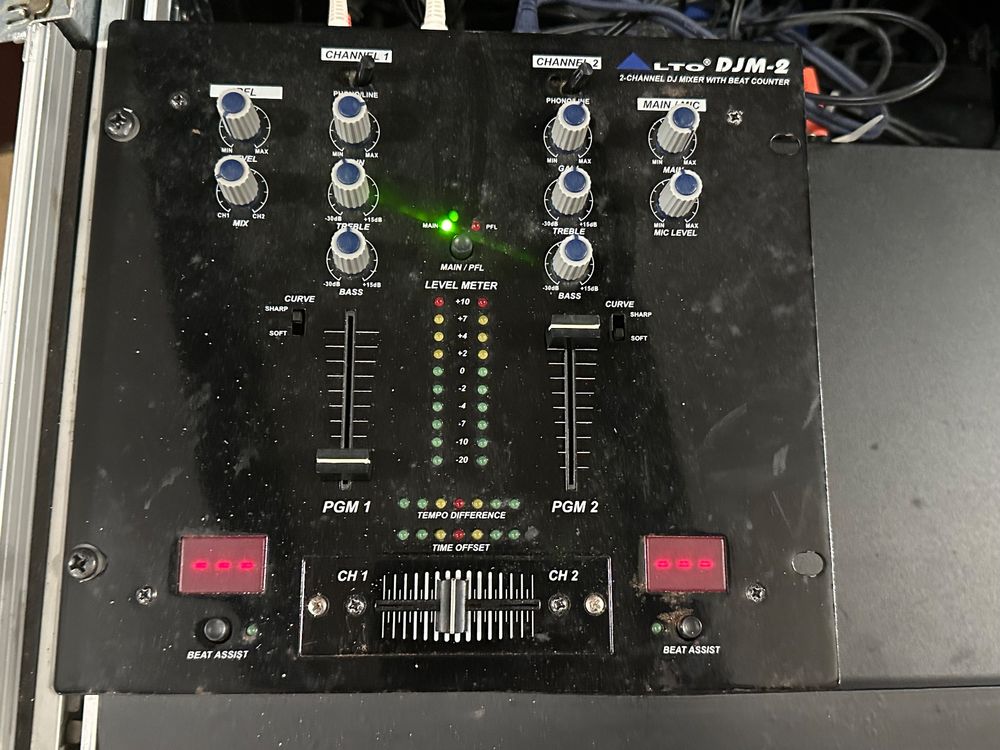 Partyanlage mit 15"-Speaker, Peavey-AMP, EQ, Mixer im Case (Gebraucht ...