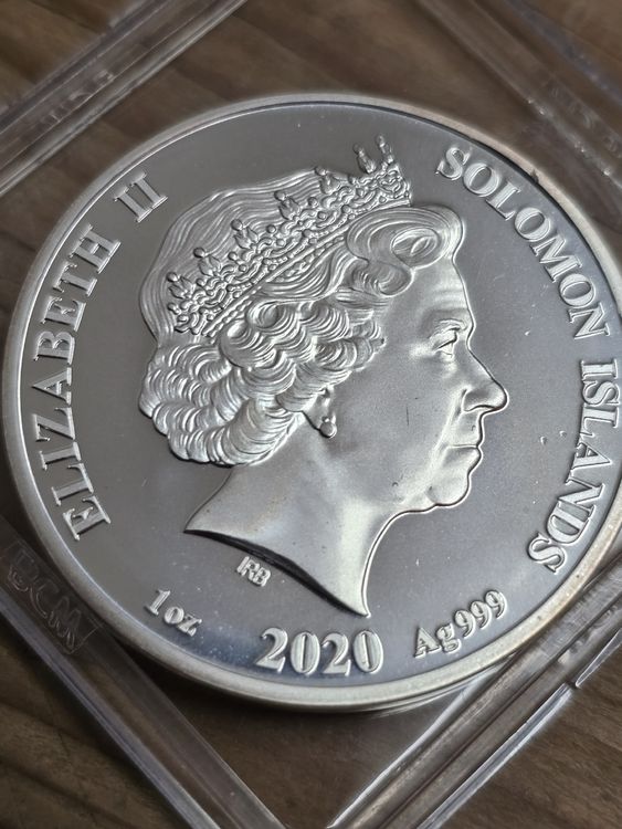 Solomon Islands 1 oz999 Silbermünze 2020 - Pi Auflage! (Neu und ...