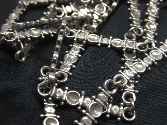 Antik Element Kette Collier Silber / 70cm / 37g | Kaufen auf Ricardo