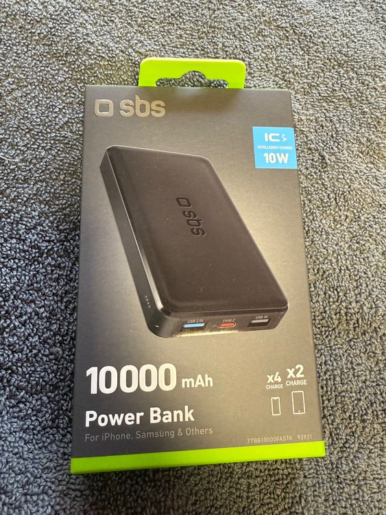 SBS Powerbank 10'000 mAh - Neu & OVP | Kaufen auf Ricardo