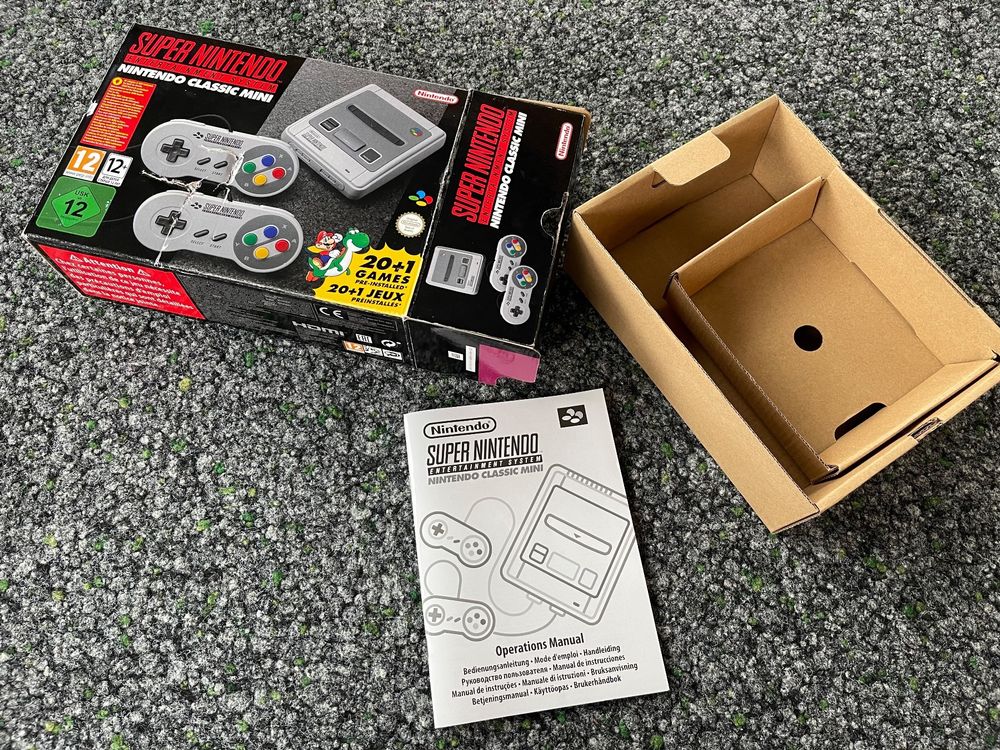 SNES Mini Verpackung (Gebraucht) in Derendingen für CHF 35 – mit Lieferung auf Ricardo kaufen