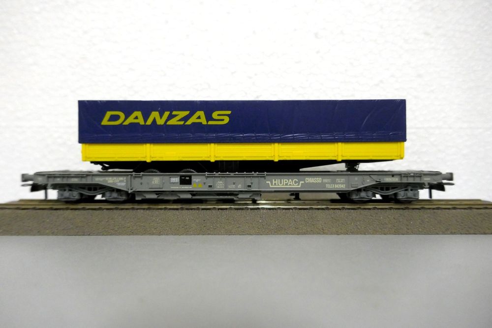Roco 44311F SBB Hupac Einheitstaschenwagen Danzas Neu OVP(2) (Neu ...