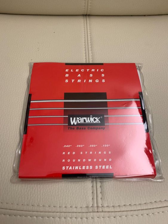 Warwick Red Label 4-String set, 040-100 (Neu und originalverpackt) in ...