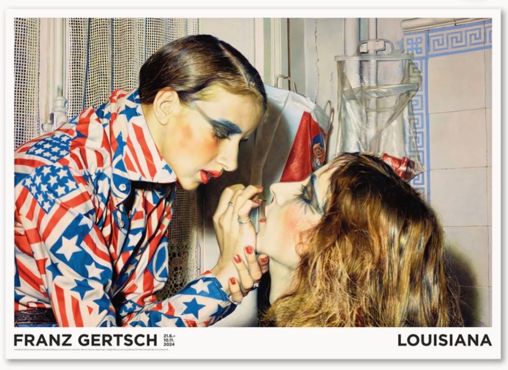 Plakat Gertsch Franz Ausstellung in Kopenhagen | Kaufen auf Ricardo