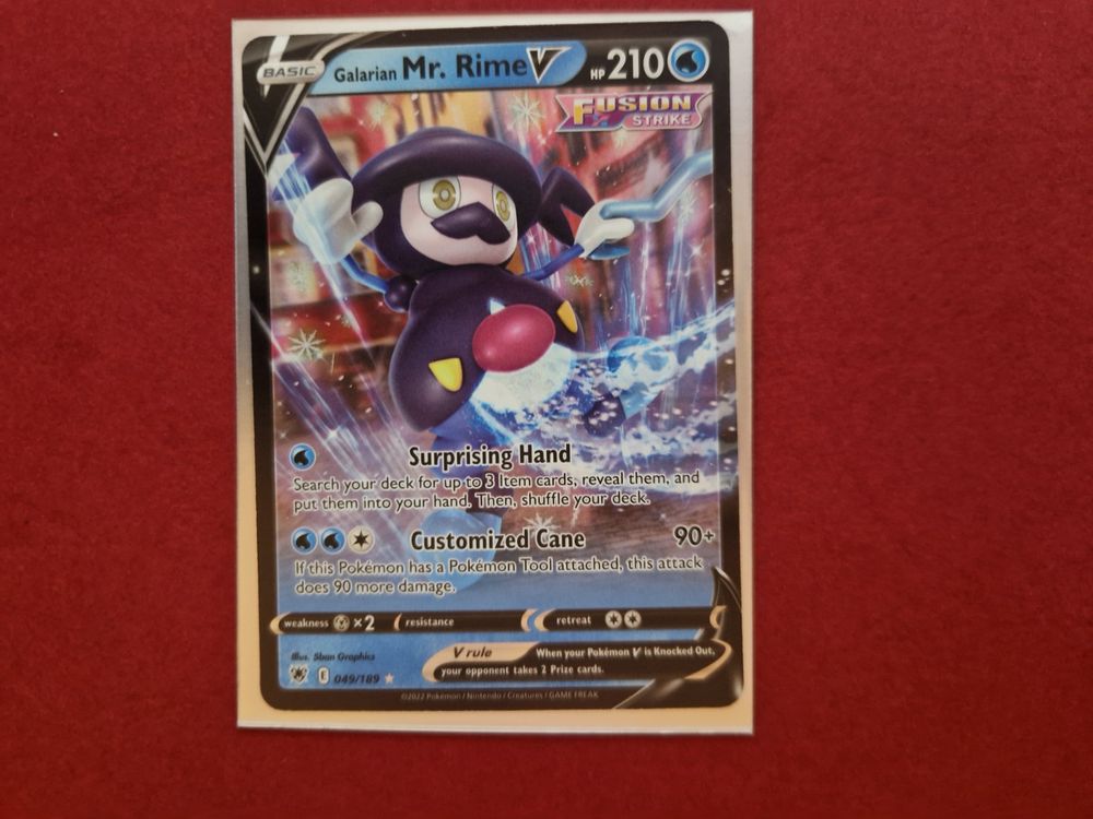 Galarian Mr. RIME V | Kaufen auf Ricardo