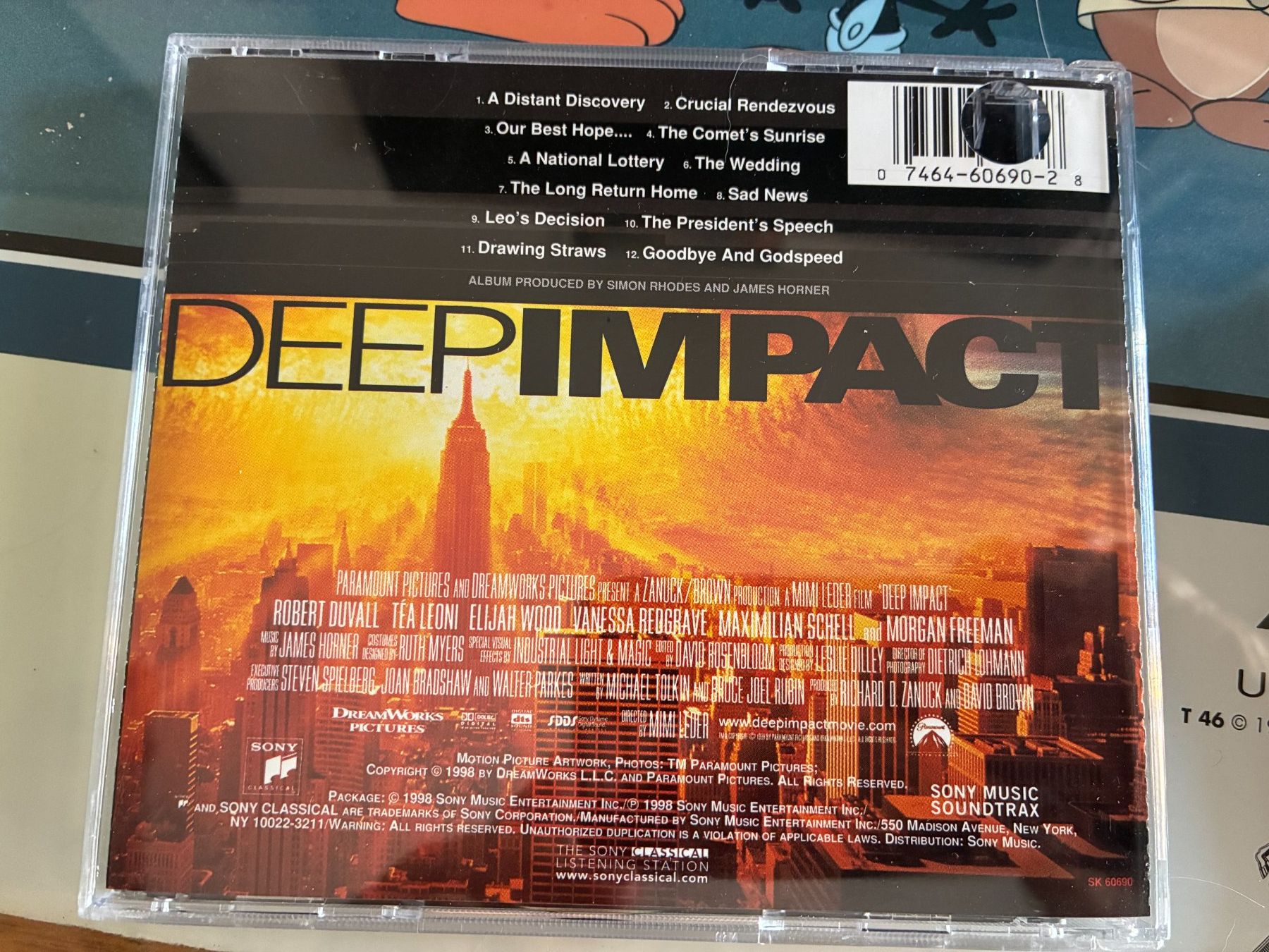 James Horner ‎– Deep Impact (CD, OST, Soundtrack) (Gebraucht) in Vevey ...