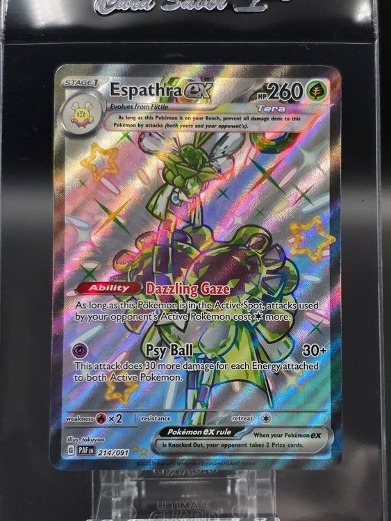 Espathra ex #214 Paldean Fates NM / 🇬🇧 (D'occasion) à COINTRIN pour CHF ...