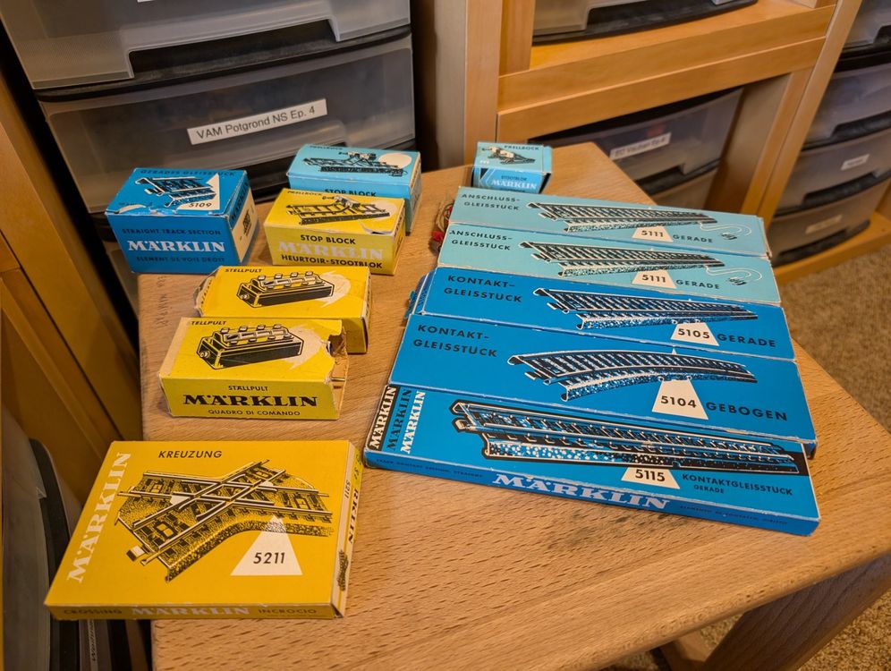 Märklin Gleismaterial und Zubehör Konvolut (Gebraucht) in Zürich für ...