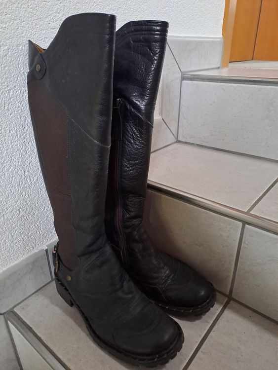 Hochwertige Lederstiefel, Giffredo FANTINI, NP 499.Gr. 38,5 (Gebraucht) in Olten für CHF 79 ...