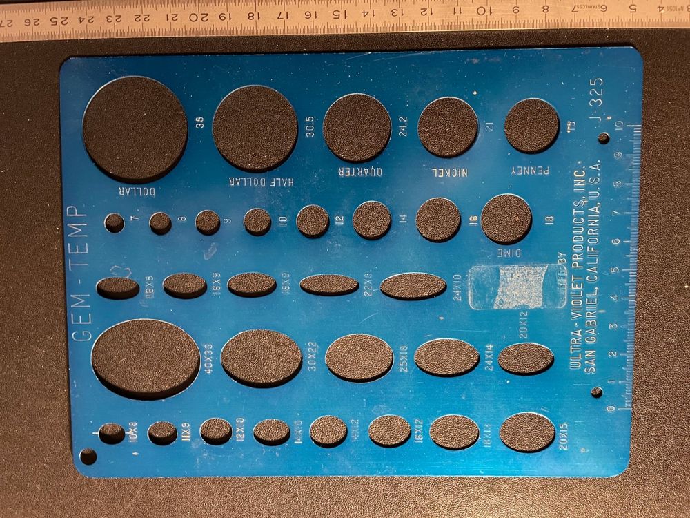 Steinschablone, Template | Kaufen auf Ricardo