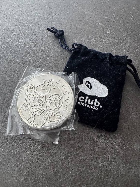 Club Nintendo Münze Abschied Mario Luigi NEU OVP (Gebraucht) in ...