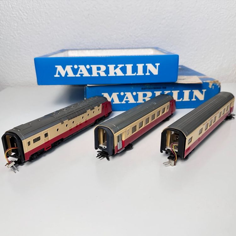 Märklin TEE Triebzug 3071 Edelweiss SBB HO AC (Neu (gemäss Beschreibung ...