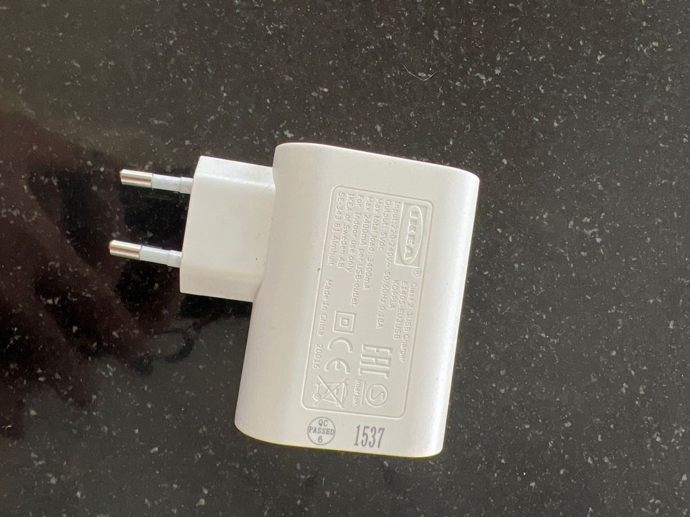 Ikea 3er usb Stecker Adapter weiss indoo (Usato) a Luterbach per CHF 1 ...
