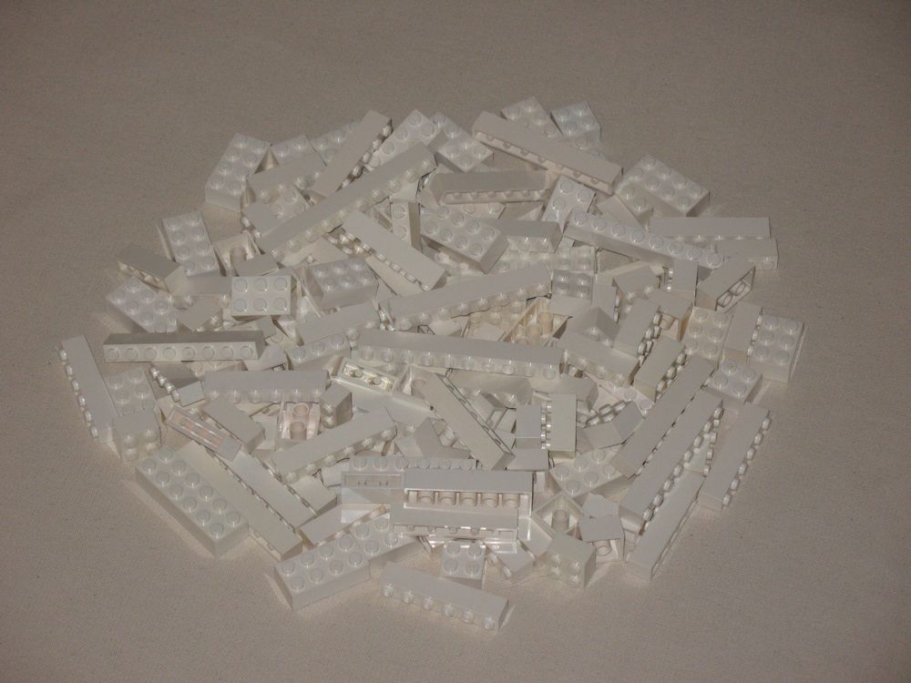 Lego 150 Bausteine weiss | Kaufen auf Ricardo