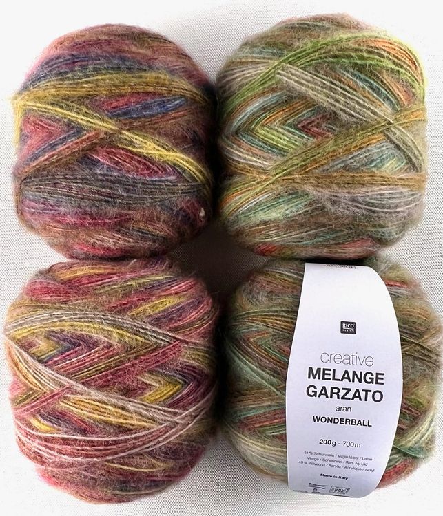 Strickwolle Melange Garzato von Rico Design 760g | Kaufen auf Ricardo