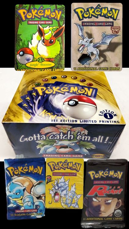 1. Edition Pokemon Mystery Box Large (Neu (gemäss Beschreibung)) in ...