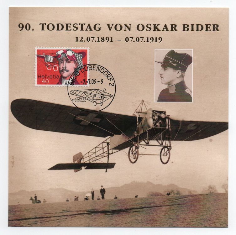 Oskar Bider Folder 90. Todestag | Kaufen auf Ricardo