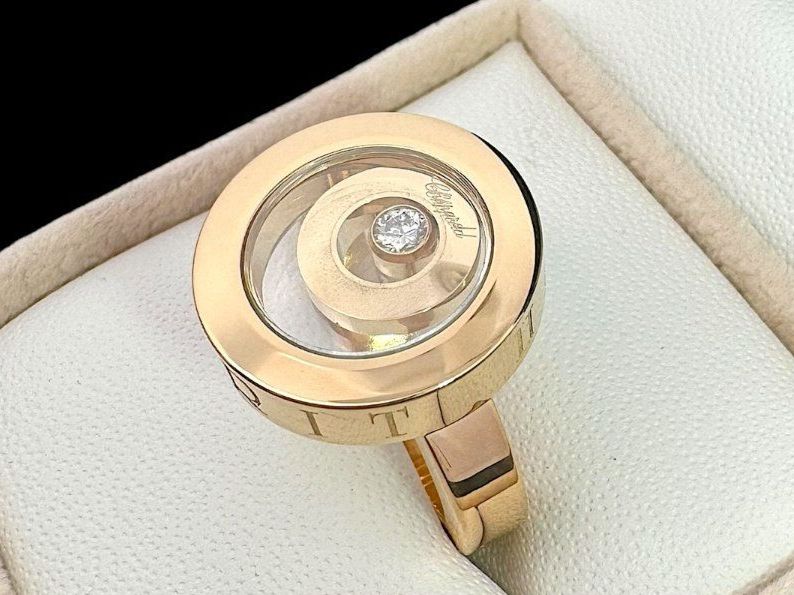 Chopard Happy Spirit Ring Diamant 0.1ct 18k Gr 53 *S1601 (Gebraucht) in Zürich für CHF 2600 ...