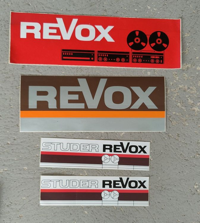 Collector. Stickers/autocollants REVOX. 80s. | Kaufen auf Ricardo