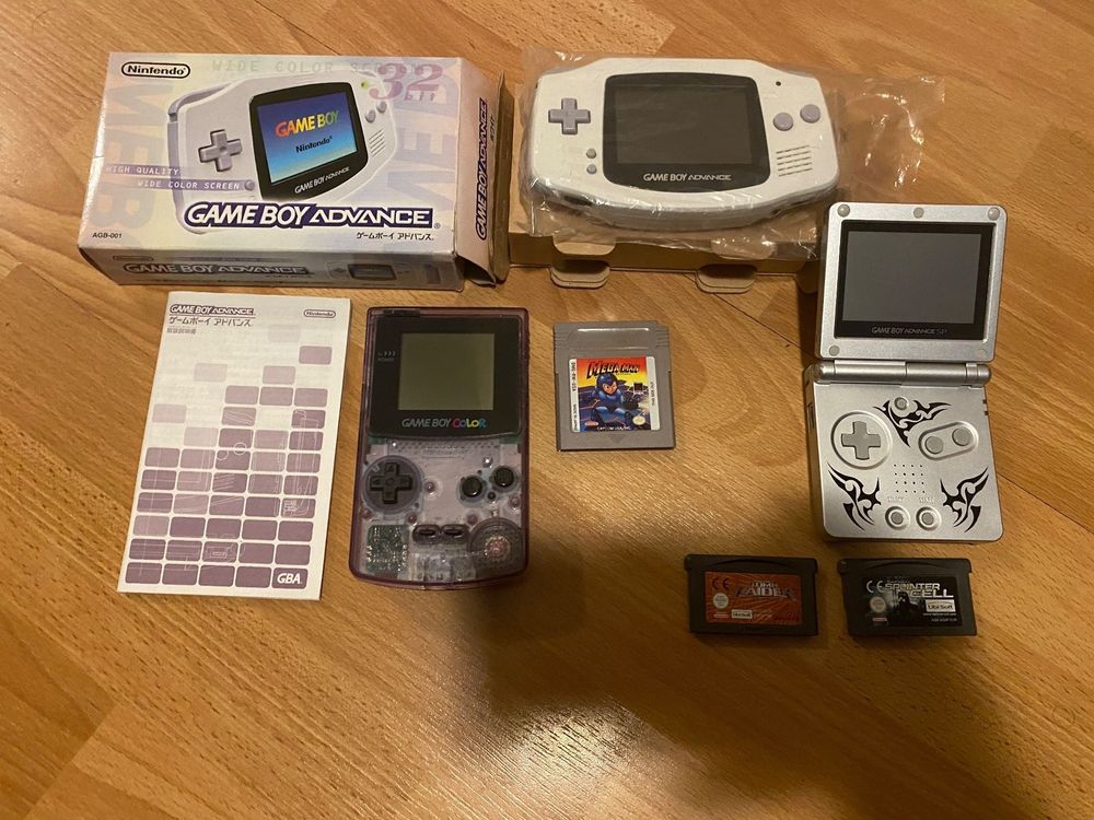 Gameboy Advance, Advance SP, Color | Kaufen auf Ricardo
