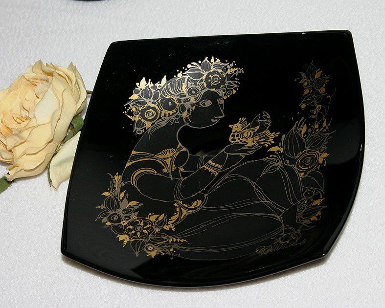 2 TeileRosenthal Studioline Vase 25 cm& Schale, BjörnWinblad (Gebraucht ...