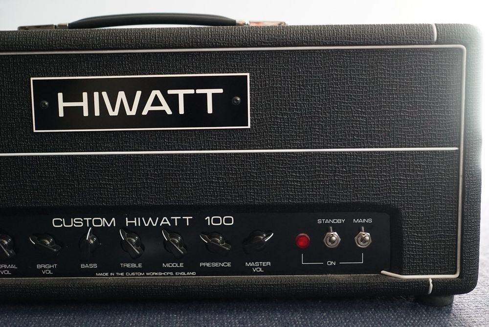 HIWATT Custom Shop DR103 100W Head Class A/B Made in England (Gebraucht ...