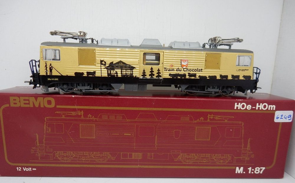 Hom- Bemo - MOB - Loc GDe 4/4 - 6003 - "Chocolat" | Kaufen auf Ricardo