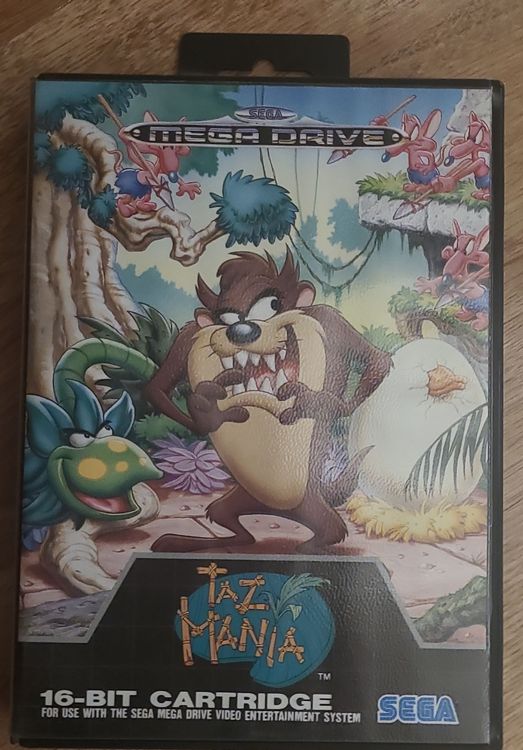 Taz Mania - Sega Mega Drive Spiel OVP (Gebraucht) in Arisdorf für CHF 30 – nur Abholung auf ...