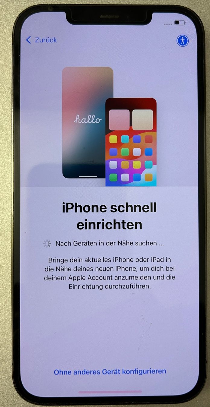 Apple iPhone 12 Pro Max / 126 GB / schwarz / Top Zustand (Gebraucht) in ...