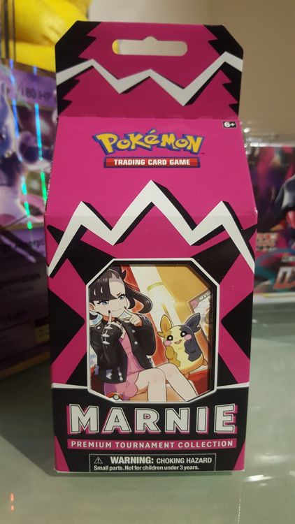 Pokémon Marnie Premium Tournament Collection Box - Englisch (Neu ...