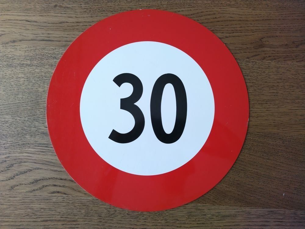 Verkehrsschild 30 km/h / 30er Tafel (Gebraucht) in Zürich für CHF 11 ...