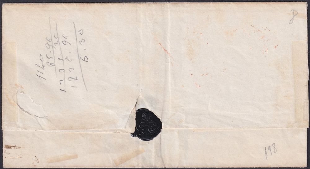 Grosser Adler, Nr.6 auf sehr schönem Brief +Attest, 5000.- (Gebraucht ...