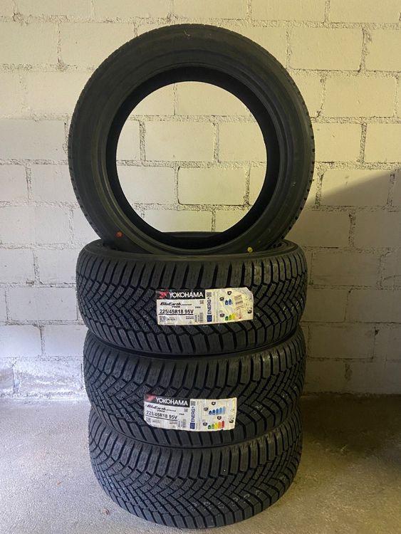 4x Winterreifen Yokohama 225/45 R18 Neu | Kaufen auf Ricardo