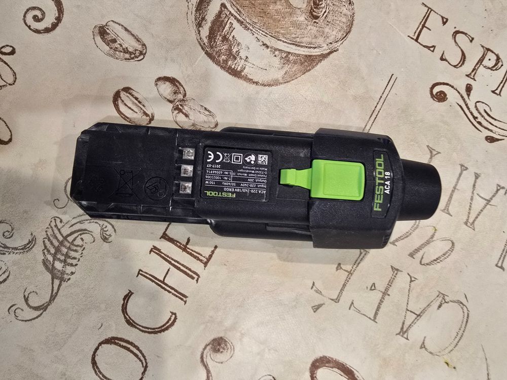 Festool Netzadapter ACA 220-240/18V Ergo 202501 unbenutzt (Neu (gemäss ...