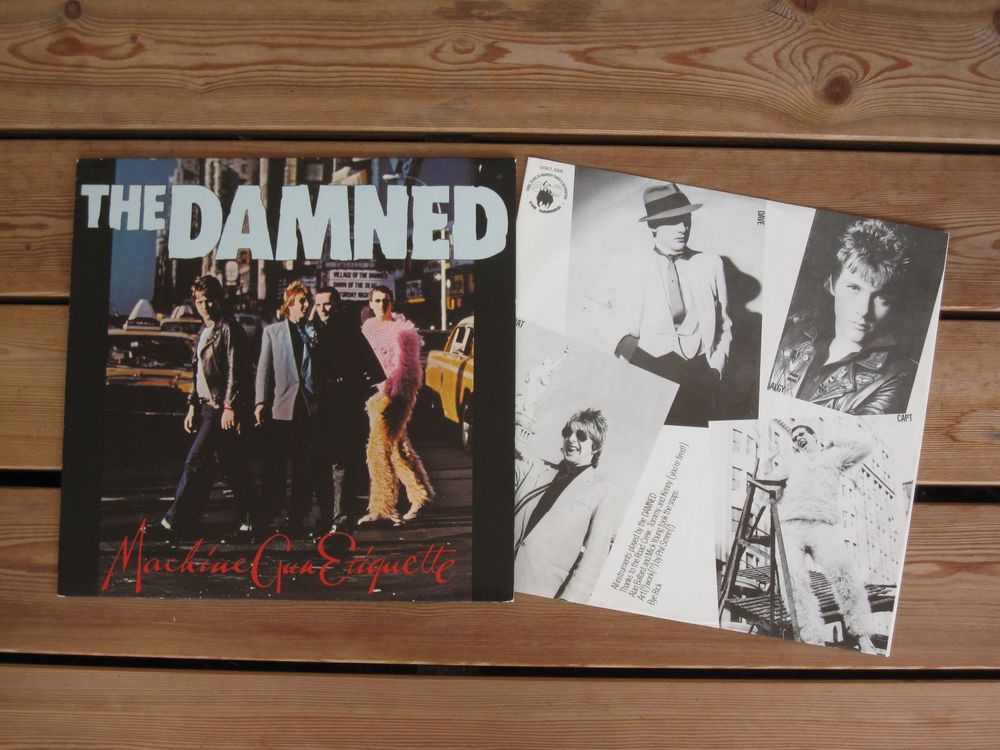 The Damned – Machine Gun Etiquette - Germany 1st Pressing !! | Kaufen ...
