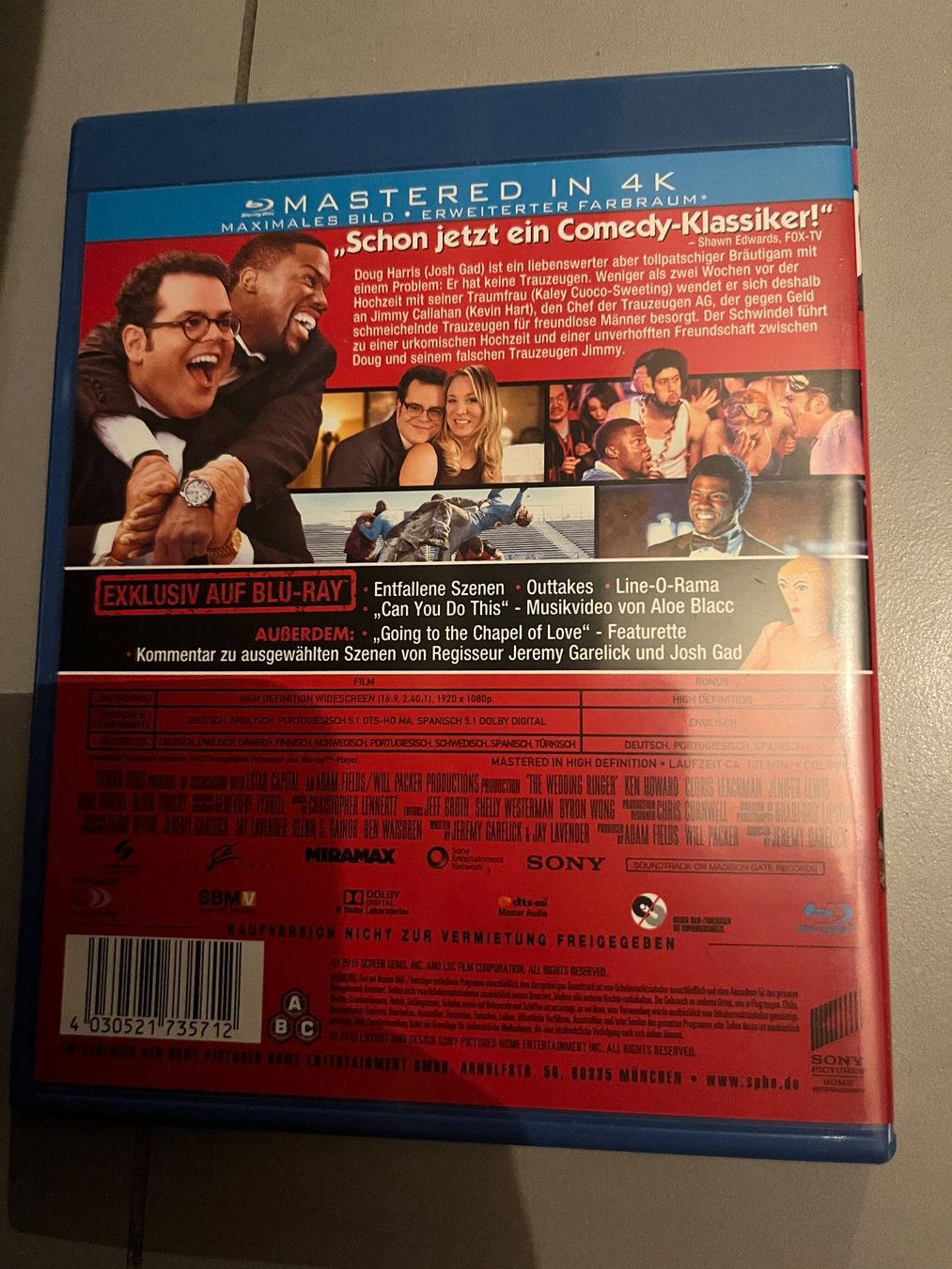 Die Trauzeugen AG (2015), Blu-ray (Neu (gemäss Beschreibung)) in Sierre ...