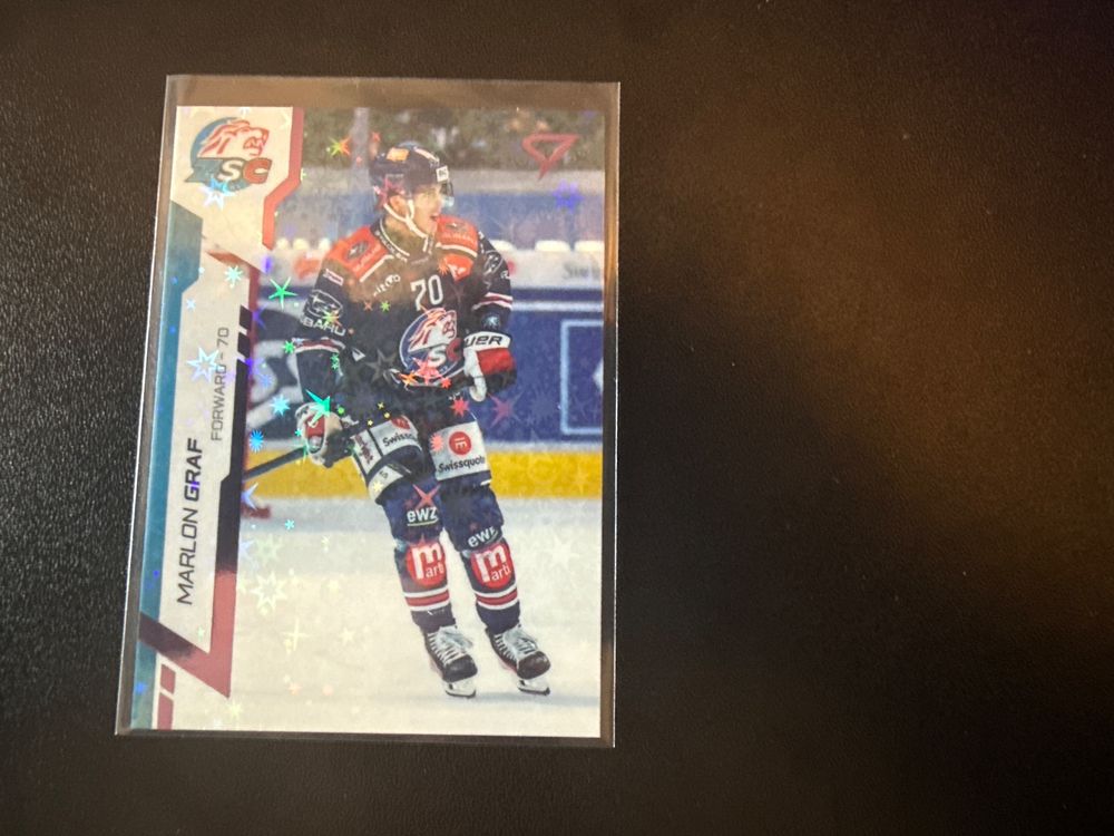 ZSC Lions, marlon Graf purple card, Sportzoo serie 2 (Neu und ...