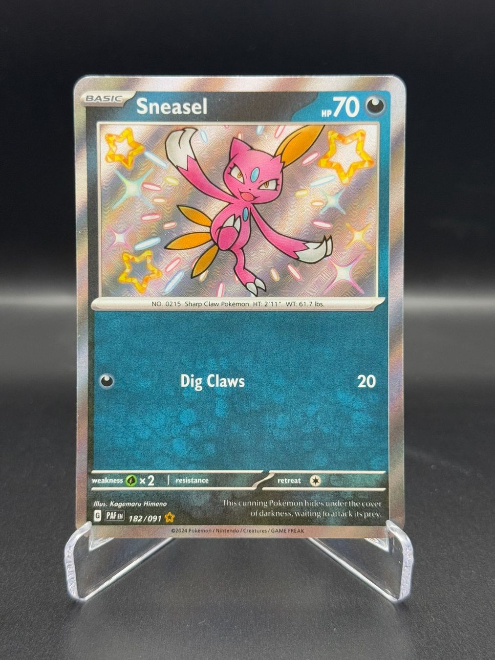 Sneasel (PAF 182) - Shiny Holo (Gebraucht) in Birmensdorf ZH für CHF 2 ...