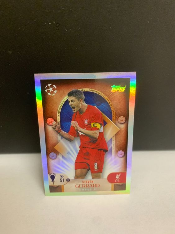 Topps CL Sticker 2026 Steven Gerrard Leading Legacy (Neu (gemäss ...