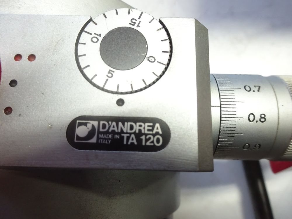 D Andrea TA 120 Ausdrehkopf | Kaufen auf Ricardo